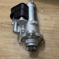 China Kamaz 24V 5.5KW Heavy Duty Starter Motor 10 Teeth 3-Bolt Flange Clockwise Bus Spares for sale