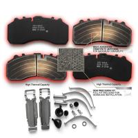 China Yutong Bus Genuine OEM Brake Friction Plate Pad ZK6100 ZK6120 Ceramic -40C to 650C Bus Spares for sale