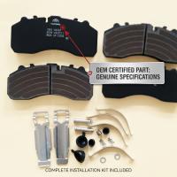 China Yutong Bus Genuine OEM Brake Friction Plate Pad ZK6100 ZK6120 Ceramic -40C to 650C Bus Spares for sale
