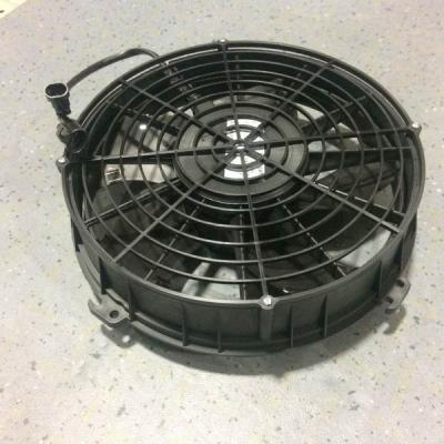 China Bus AC Condenser Cooling Fan Assembly 8114-00811 24V DC High Airflow Electric Radiator for Yutong King Long Higer for sale