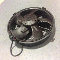 China Bus AC Condenser Cooling Fan Assembly 8114-00811 24V DC High Airflow Electric Radiator for Yutong King Long Higer for sale