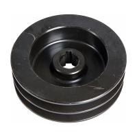 China Bus Engine Belt Idler Tensioner Pulley Universal Replacement for Commercial Coach Accessory Drive System for sale