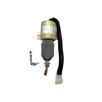 China Dongfeng Chassis Diesel Engine Fuel Shutoff Solenoid Valve 24V 12V Electromagnetic Switch for Bus Coach for sale