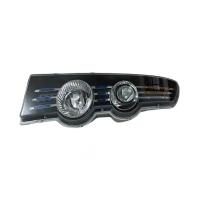 China Yutong ZK6140 Coach LED Headlight Assembly 24V PC Lens E-mark Replacement for sale