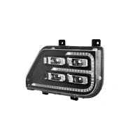 China Yutong ZK6126HG City Bus LED Headlight Assembly 24V PC Lens E-mark Replacement for sale
