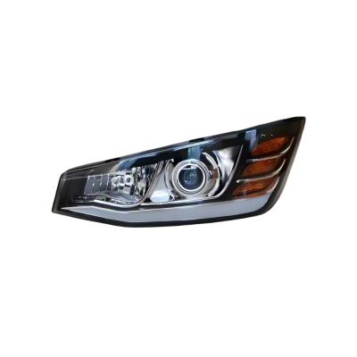 China Higer KLQ6125 Coach LED Headlight Assembly 24V PC Lens E-mark Replacement for sale