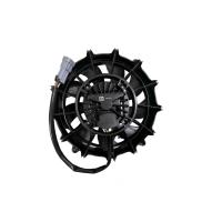 China 335mm Brushless DC Cooling Fan 24V Bus Radiator Engine Cooling Blower Assembly for sale