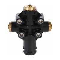 China 3506-05152 Yutong Bus Air Suspension Leveling Valve Quick Plug Interface Plastic Body for sale
