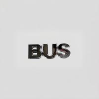 China Higer Bus Nameplate Badge Small BUS Logo 39J03-21057 Height 40mm Replacement for sale