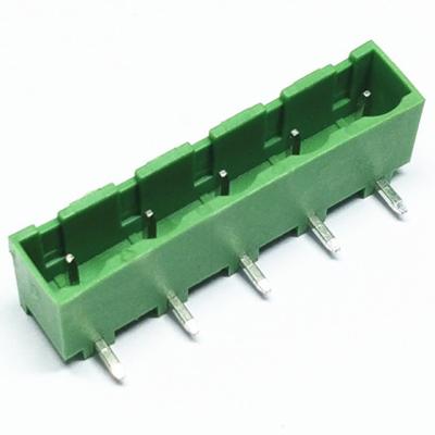 China term block hdr edg 3.81/5.00/5.08/7.62mm ptich header, male pins, shrouded (4 Side) right angel through hole for sale