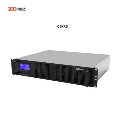 China 19 Inch Small Rack Mount UPS 1kva 2kva 3kva 6kva High Frequency Online Pure Sine Wave for sale
