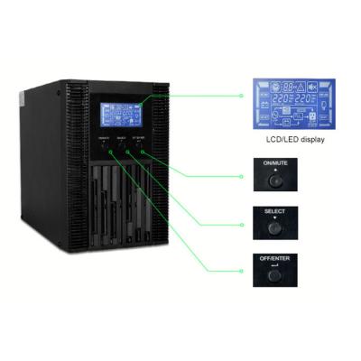 China Single Phase Zero Conversion 800W 1KVA Computer Ups Power Supply for sale