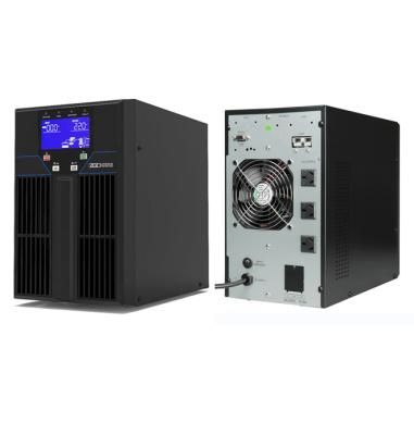 China Tower Type AC220V 2kva High Frequency Online UPS Built In Battery for sale