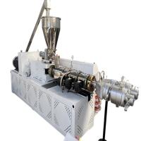 China CACO3 Raw Material Pvc Pipe Majing Machine at 8-15m/min Production Speed for Durable and Pipes for sale