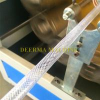 China Advanced PVC Fiber Braided Reinforced 3 Layer Garden Hose Machine / Production Line with OMRON Temperature Controller for sale