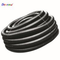 China Speed PP PE PVC PA Corrugated Conduit Pipe Machinery with Actual Consumption power About 25kw and Inverter ABB for sale