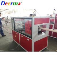 China Omron Temperature Controller from Japan 26m*2m*2m PVC Pipe Extrusion Line for PVC Water Pipe Production for sale