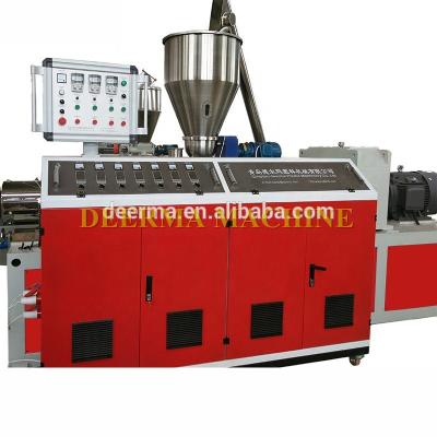China S BEIDE 22 kw Main Motor 63mm PVC Plastic Pipe Twin Screw Extruder for Precise Manufacturing for sale