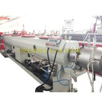 China PVC Electrical Conduit Pipe Production Line / 20-63mm PVC Pipe Making Machine with 8 kg Capacity and Customized Voltage for sale