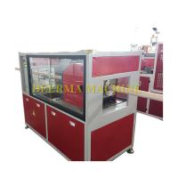 China PVC Electrical Conduit Pipe Production Line / 20-63mm PVC Pipe Making Machine with 8 kg Capacity and Customized Voltage for sale
