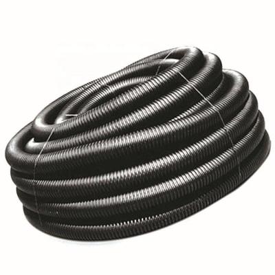 China OMRON Temperature Meter Single-screw Design Plastic Flexible PP PE PVC Corrugated Pipe Hose Single Wall Production Line for sale