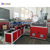 China 5 KG SCHNEIDER Contact pp Pe Pvc Plastic Single Wall Corrugated Pipe Machine for Manufacturing for sale