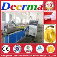 China 65mm Screw Diameter PVC Water Hose Machinery for 12-50mm Hose Manufacturing Machine for sale