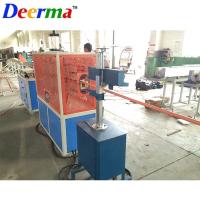 China 16mm - 630mm PVC Pipe Machine 15kw PVC Profile Making Machine for sale