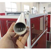 China Counter Rotating Twin Screw Extrusion Line 37kw PVC Pipe Manufacturing Machine Customized for sale