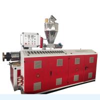 China High Speed PVC Pipe Machine 80kw / 60kw PVC Pipe Extrusion Machine With ABB/DELTA/S Inverter for sale