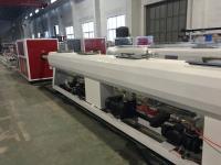 China 380v / 440v / 220v PVC Pipe Making Machine Automatic Double Screw Plastic Extruder Machine for sale