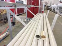 China Electrical Conduit Pipe PVC Pipe Machine for 12-50mm Hose Diameter and 20-63mm Pipe Diameter for sale
