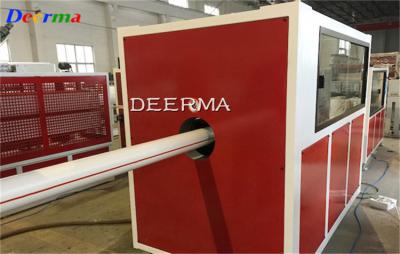 China PLC Control System PVC Pipe Forming Machine for 20-63mm Diameter Pipes for sale