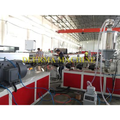 China High Productivity Extruder Plastic Machine 160mm - 250mm HDPE Extrusion Line 8 Kg Capacity for sale