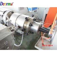China 440V HDPE Pipe Machine 63mm - 160mm Tube Extrusion Machine 4-12 M / Min Drive Motor S for sale