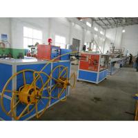 China Gas Pipe Extrusion Line 400kg/h Plastic Pipe Extruders 15kw 4 KG for sale