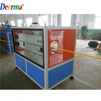 China 250mm PE Pipe Extrusion Line 15kw Water Pipe Production Line 55Rpm Screw Speed for sale
