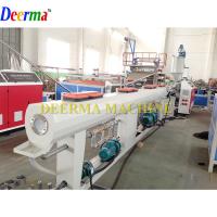 China 80kw HDPE Pipe Machine 20mm - 63mm HDPE Pipe Extrusion Machine for sale
