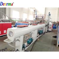 China 20mm - 63mm PPR Pipe Extruder SJ65/30 Plastic Tube Extruders With 80kw Install Power for sale