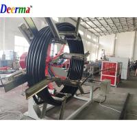 China Drain Pipe Making Machine 250kg/h - 350kg/h Pipe Manufacturing Machines With S Inverter for sale