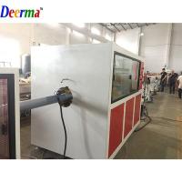 China Customized PPR Pipe Manufacturing Machine 75mm - 160mm HDPE Pipe Machinery for sale