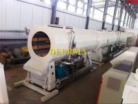 China 280kw HDPE Pipe Machine 110mm 250mm HDPE Pipe Extruder With OMRON Temperature Controller for sale