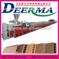 China Automatic WPC Door Extrusion Line 50HZ Wood Plastic Production Line 90kw for sale