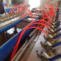 China 180kg/h - 250kg/h WPC Decking Board Machine 55Rpm WPC Flooring Extrusion Machine Speed 1-5m/Min for sale