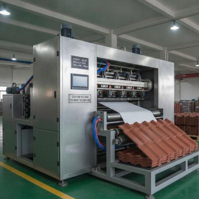 China Customized Voltage PVC Roof Tile Machine Featuring 98 KW Power and Product Size 840 910 930mm Suitable for Roofing Applications for sale