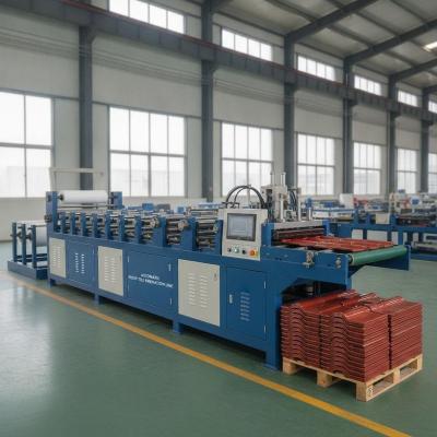 China Automatic PVC Tile Roof Sheet Machine Suitable to Produce Glazed Or T Shape Roofing Tile with Operation and Durable Design for sale