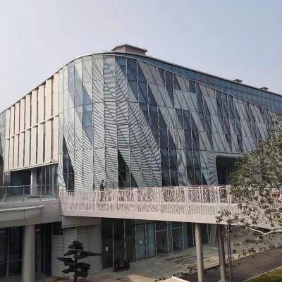 China Customizable Soundproof Glass Curtain Wall for Enhanced Privacy and Acoustic Control for sale