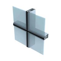 China Glass Curtain Wall Panels For Superior Soundproofing And Energy Efficiency Hidden Frame Curtain Wall for sale