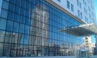 China Customized Modern Glass Curtain Wall with Soundproof / Energy Saving Features for sale