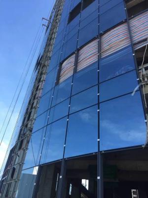China Customizable Glass Curtain Wall with Soundproof and Energy Saving Features for sale